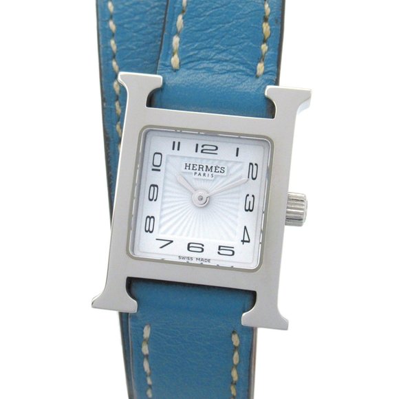 Hermes | Accessories | Hermes Hermes H Watch Mini Double Tour ...